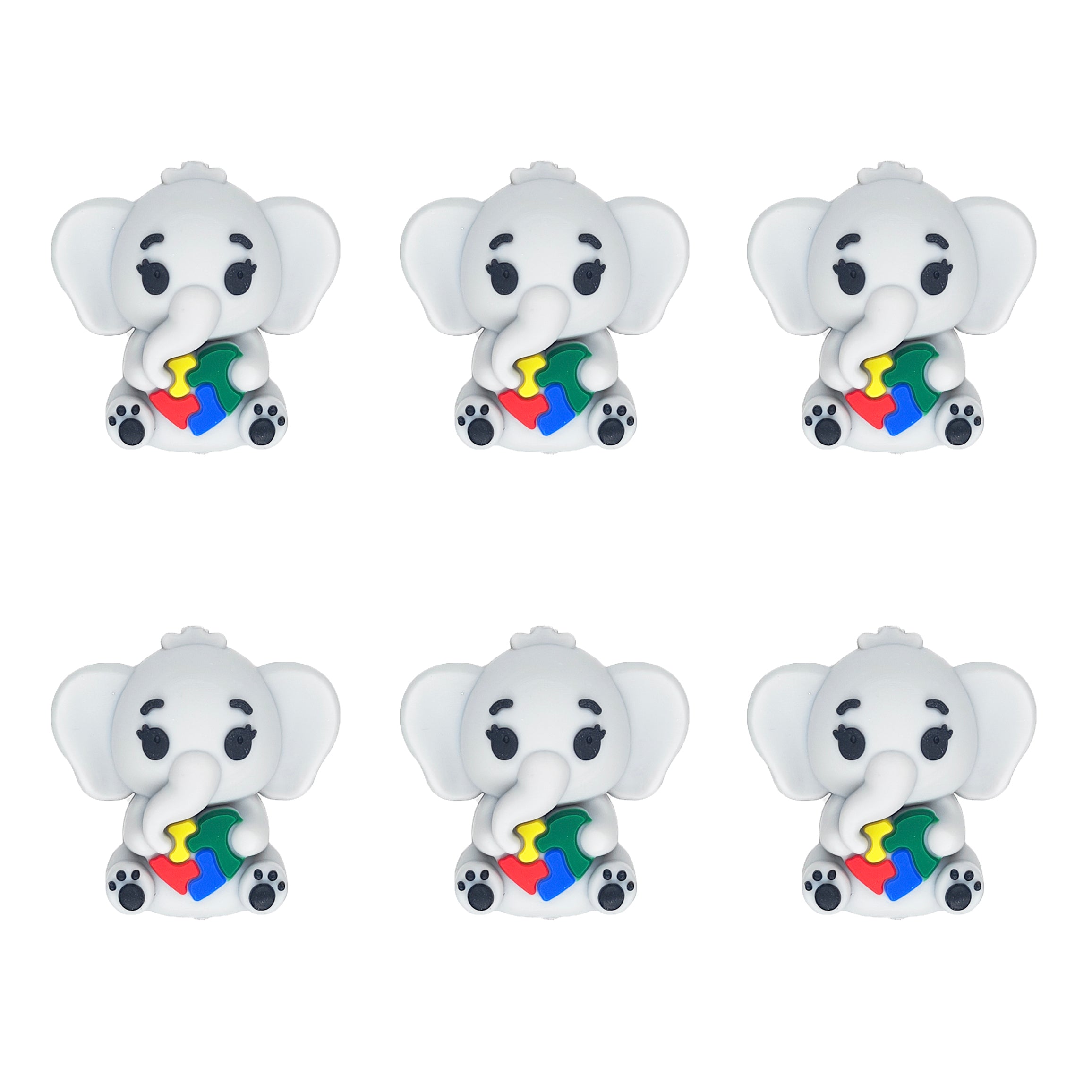 3D Autism Elephant Focal – MrBiteBabyStore