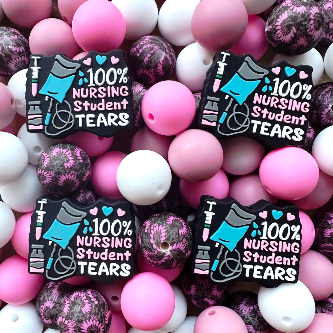 24/48Pcs Assorted Nurse Silicone Beads Mixed Pack – MrBiteBabyStore
