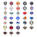 Football Team Focal Silicone Beads – MrBiteBabyStore