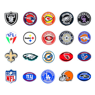 Football Team Focal Silicone Beads – MrBiteBabyStore