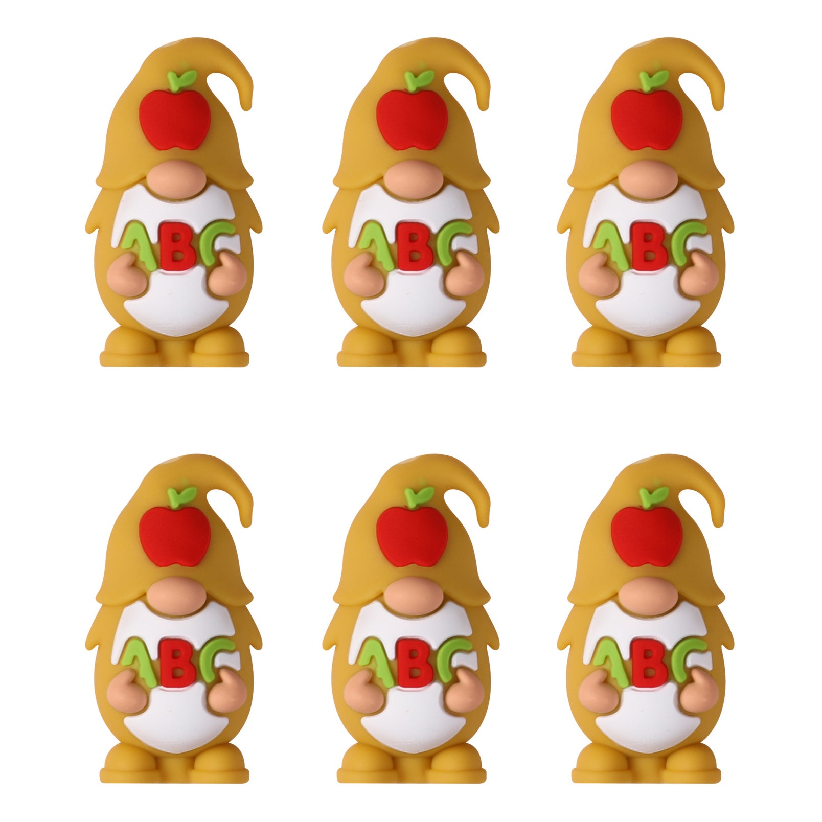 3D Gnome with ABC Teacher Focal – MrBiteBabyStore