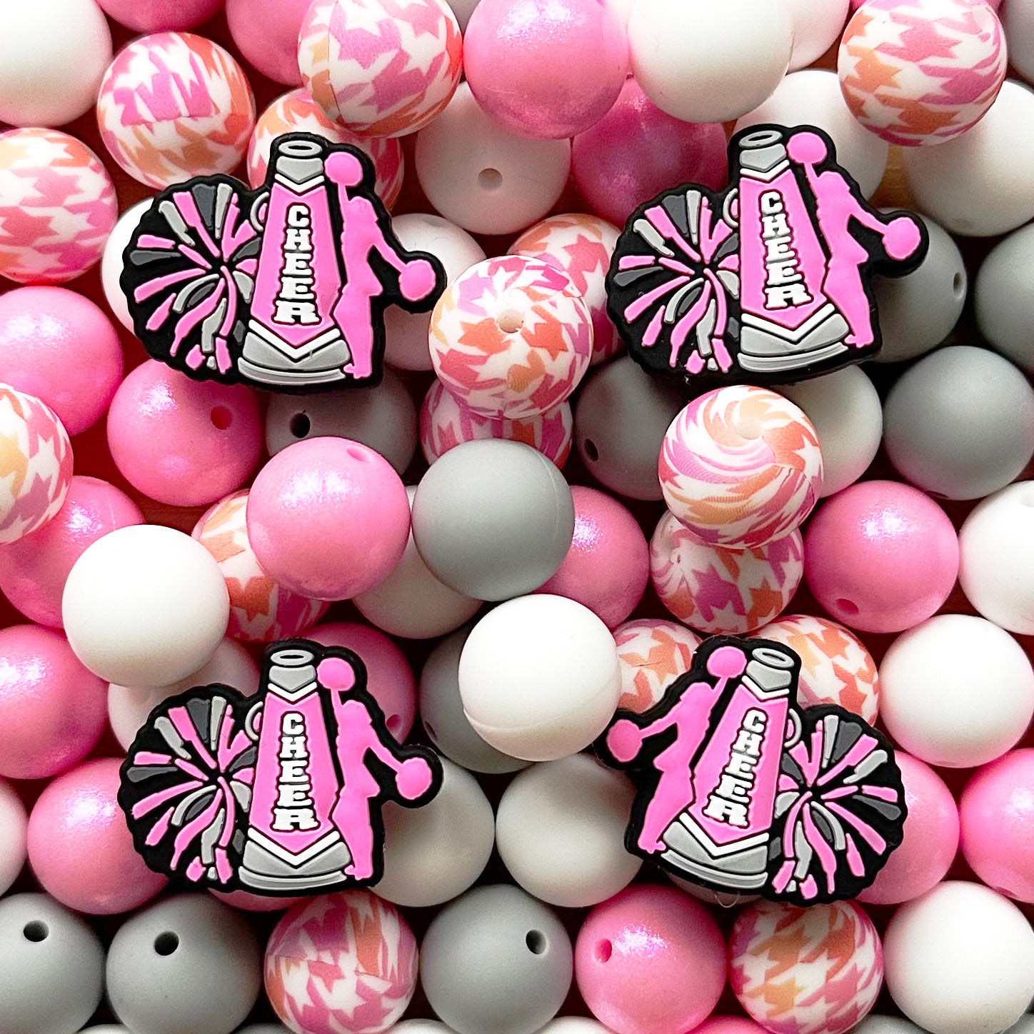 Assorted Silicone Beads,Cheer Beads – MrBiteBabyStore