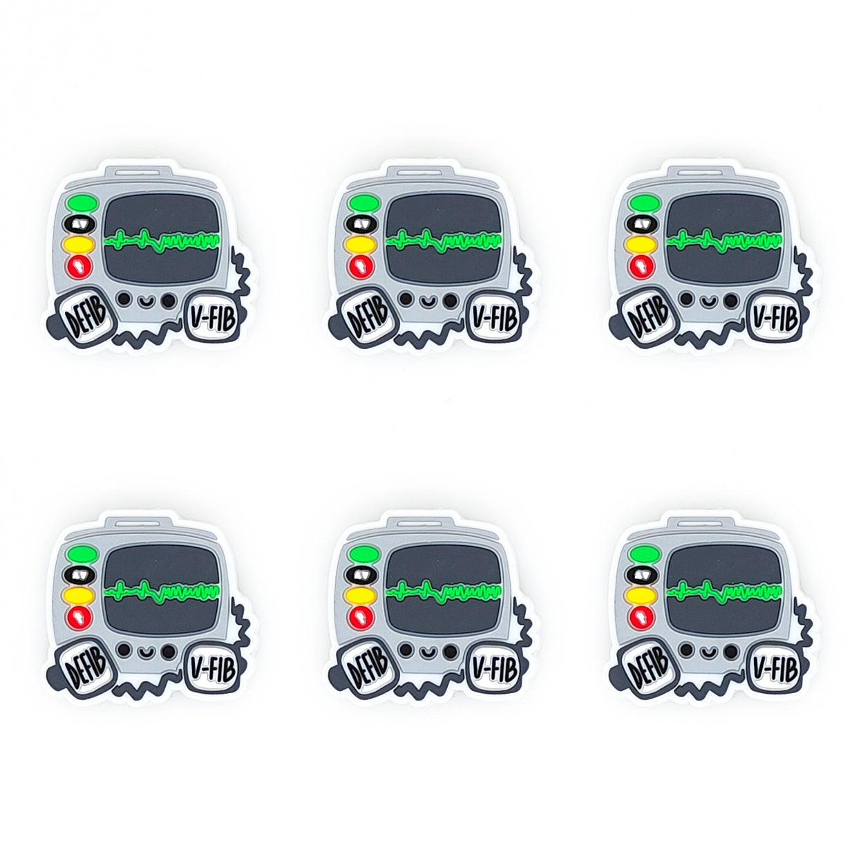 Vfib Defib Nurse Silicone Focal Bead – MrBiteBabyStore