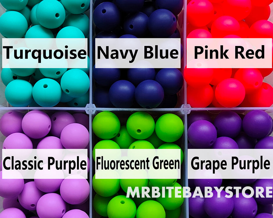 Solid Silicone Beads – MrBiteBabyStore